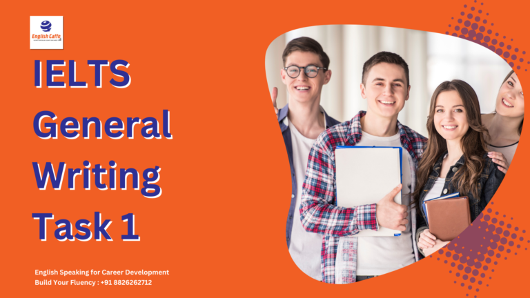 IELTS General Writing Task 1 - English Caffe
